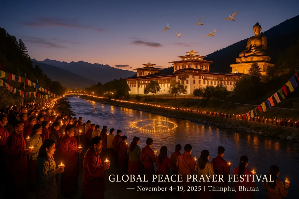 Global Peace Prayer Festival in November 2025 - Druk Heritage Experience
